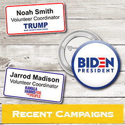 Political Campaign Name Tags - Name Tag Wizard