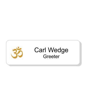 Church Name Tags - Usher & Deacon Badges | Name Tag Wizard