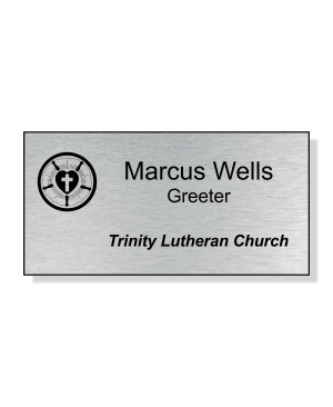 Church Name Tags - Usher & Deacon Badges | Name Tag Wizard