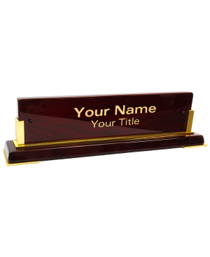 Custom Desk Name Plates: Desk Plates 20% off
