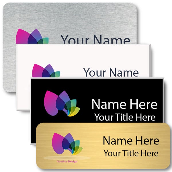 Custom Car Dealership Name Tag- Name Tag Wizard