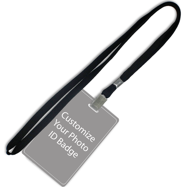 Professional Photo ID Badge - Name Tag Wizard