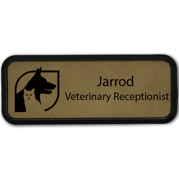 Veterinary Staff Name Tag