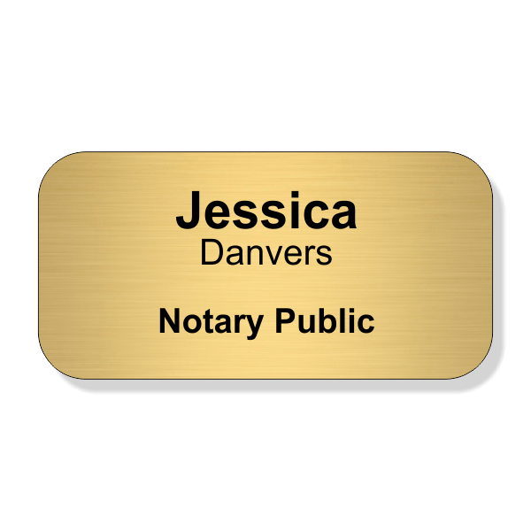 Engraved Registered Architect Name Tag - Name Tag Wizard