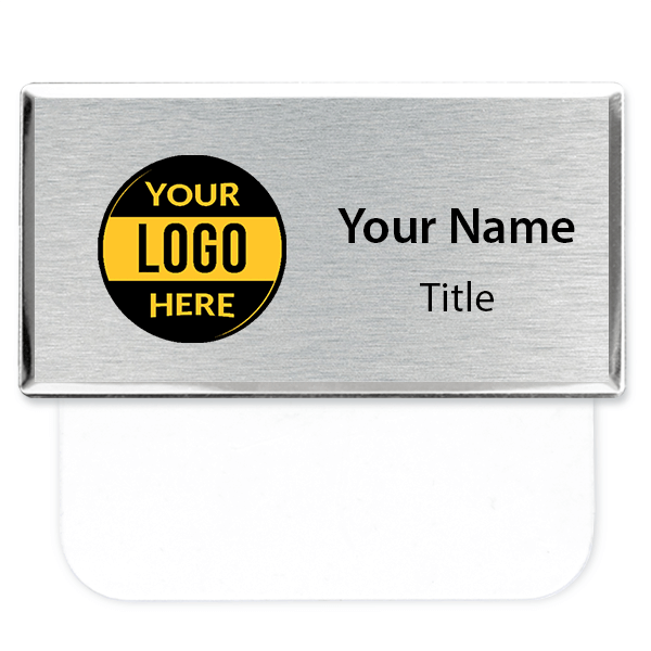 Custom Arched Pocket Badge - Name Tag Wizard