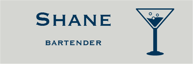 Restaurant Bakery Name Tag