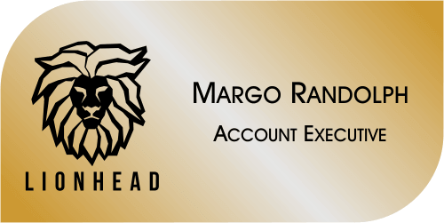 Rounded & Squared Shaped Rectangle Name Tag