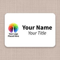 Full Color Custom Name Tag - 2" x 3" - Name Tag Wizard