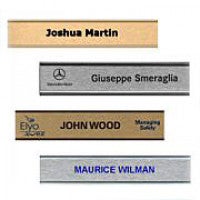 Traditional Wall Nameplate - Full Color - Name Tag Wizard