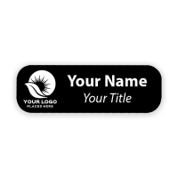 Laser Engraved Name Tag - 1" x 3" - Name Tag Wizard