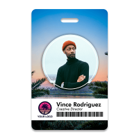 Custom Photo ID Badge | Name Tag Wizard